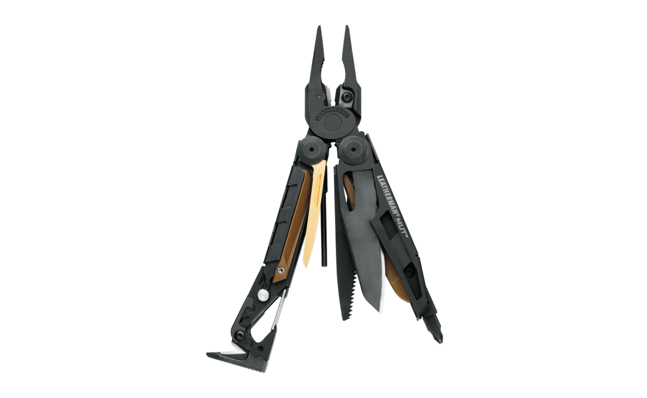 Мультитул Leatherman MUT, 18 функций, черный 850122N - MUT у ...