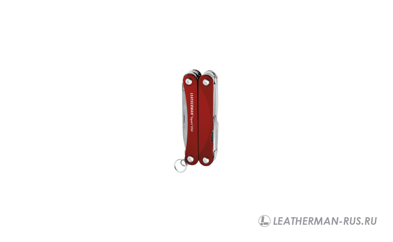 Мультитул Leatherman Squirt ES4, 9 функций, красный 831237,831236 ...